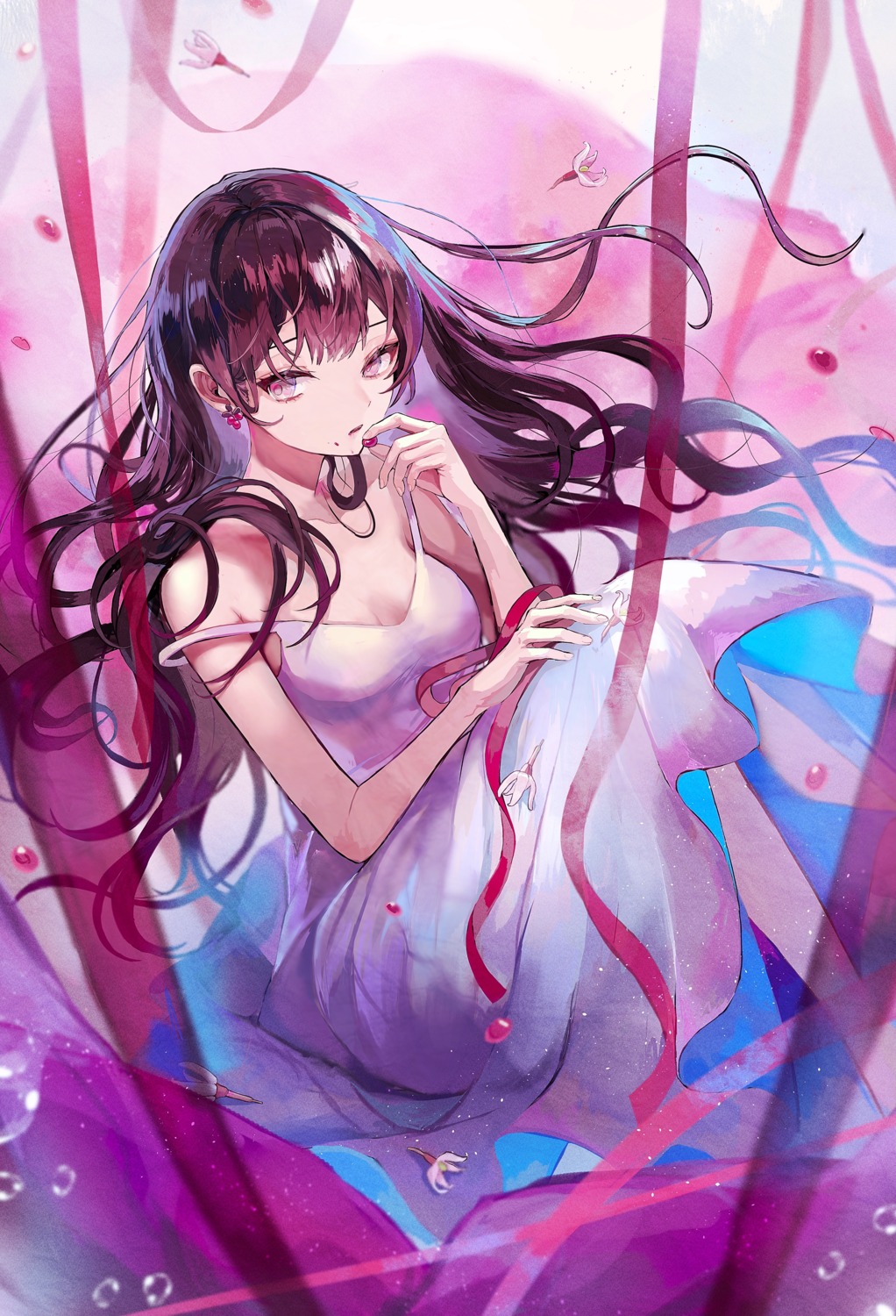 pipi (pixiv 71334597) dress no bra summer dress | #997538 | yande.re